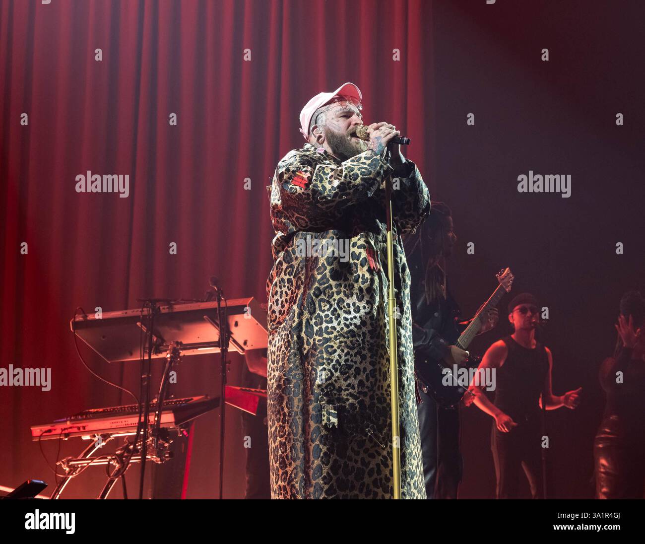 Glasgow, Scotland, UK. 09th Mar, 2025. Teddy Swims performing at OVO ...