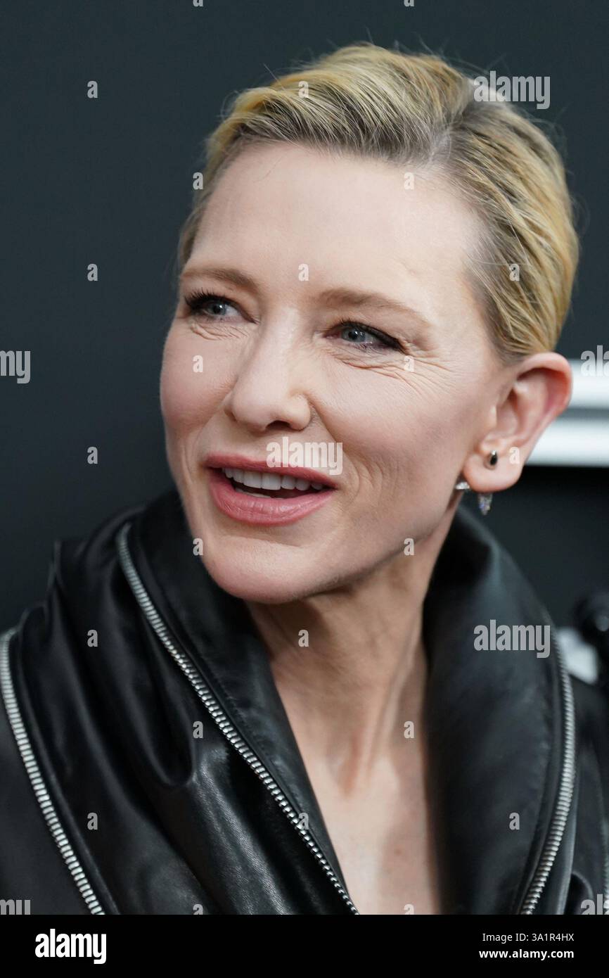 New York, USA. 09th Mar, 2025. Ny. 09th Mar, 2025. Cate Blanchett at ...