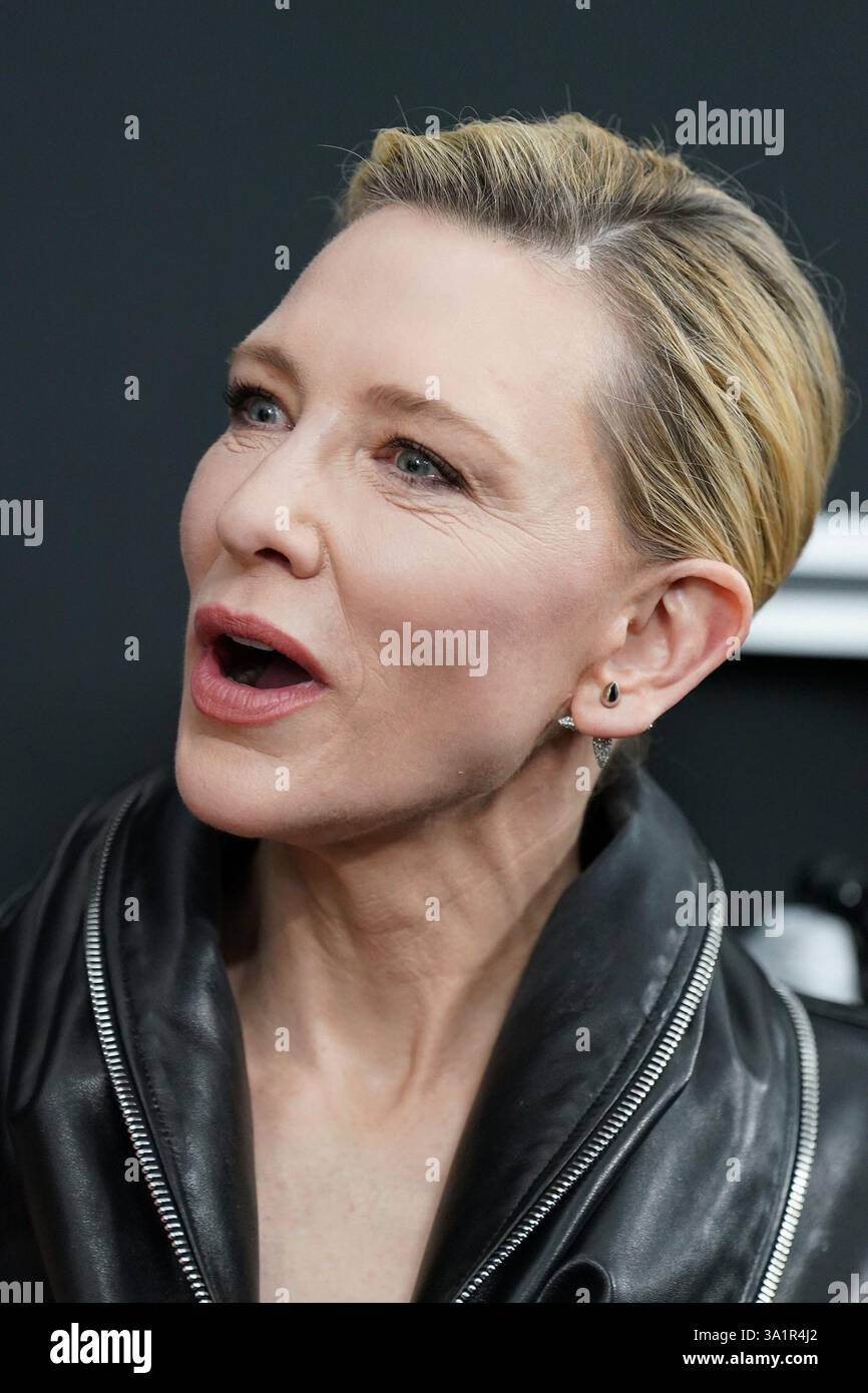 New York, USA. 09th Mar, 2025. Ny. 09th Mar, 2025. Cate Blanchett at ...