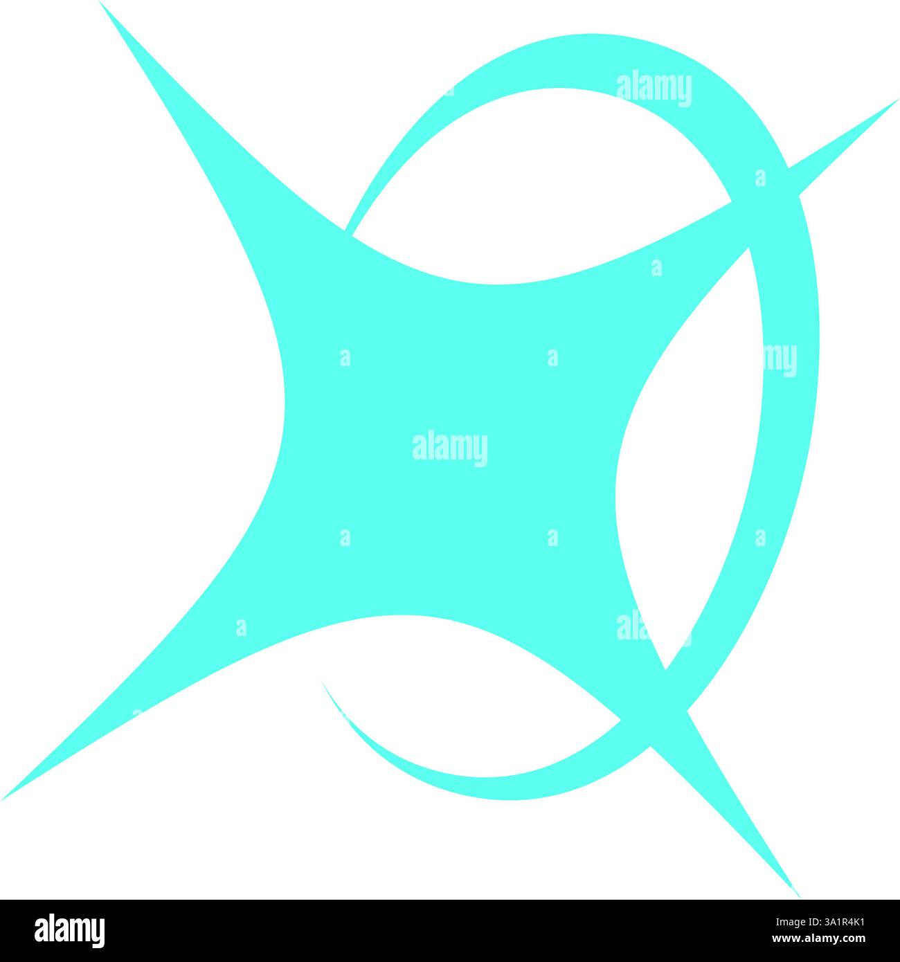 Y2k sticker in shape Stock Vector Images - Alamy