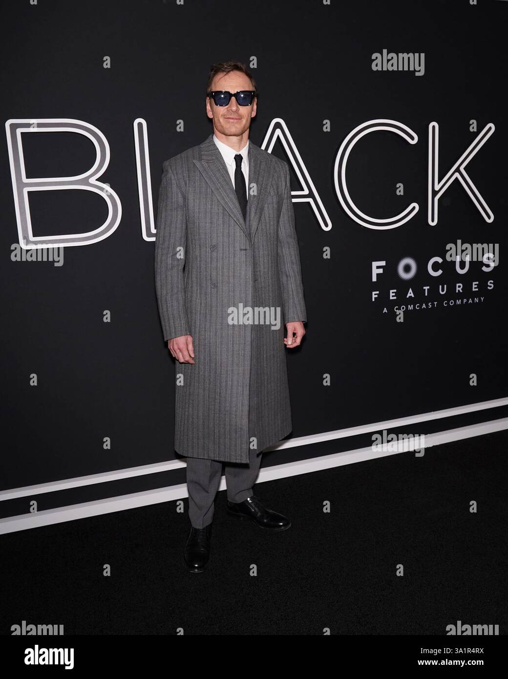 Michael Fassbender at arrivals for BLACK BAG Premiere, AMC Lincoln ...