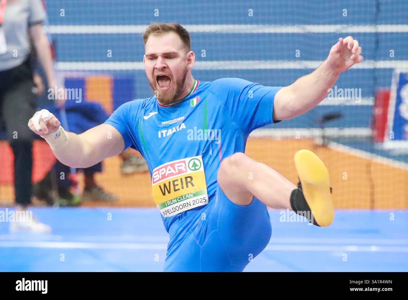 Apeldoorn, Netherlands, March 9th 2025: Zane Weir (ITA) competes in the ...