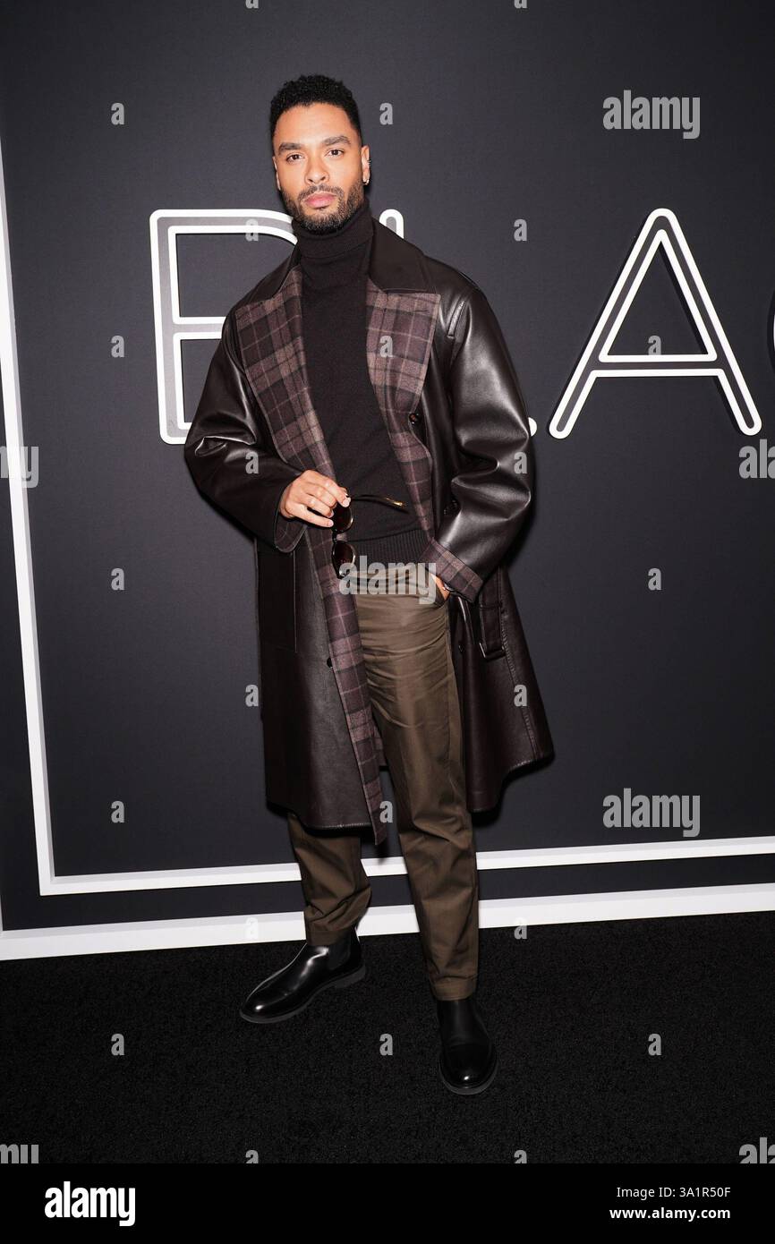 New York, USA. 09th Mar, 2025. Ny. 09th Mar, 2025. René-Jean Page at ...