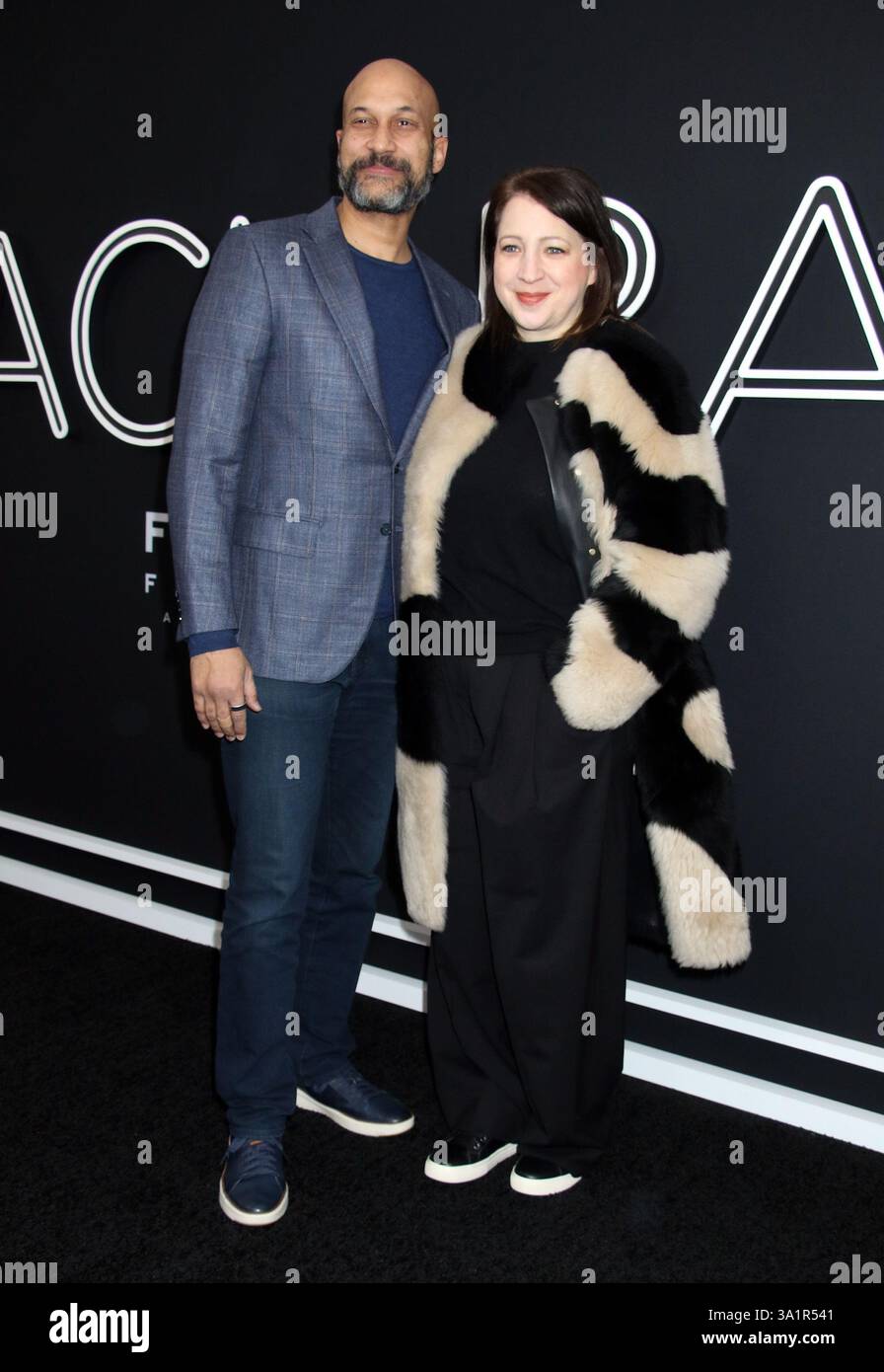 New York, NY, USA. 9th Mar, 2025. Keegan-Michael Key and Elle Key at ...