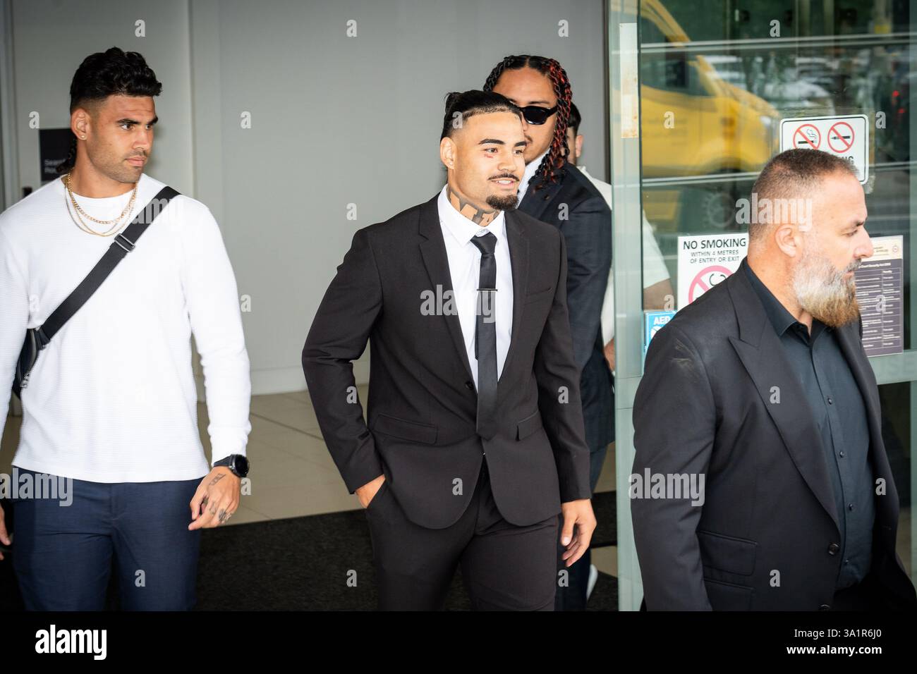 Sydney, Australia. 10th Mar, 2025. Penrith Panthers player Taylan May ...