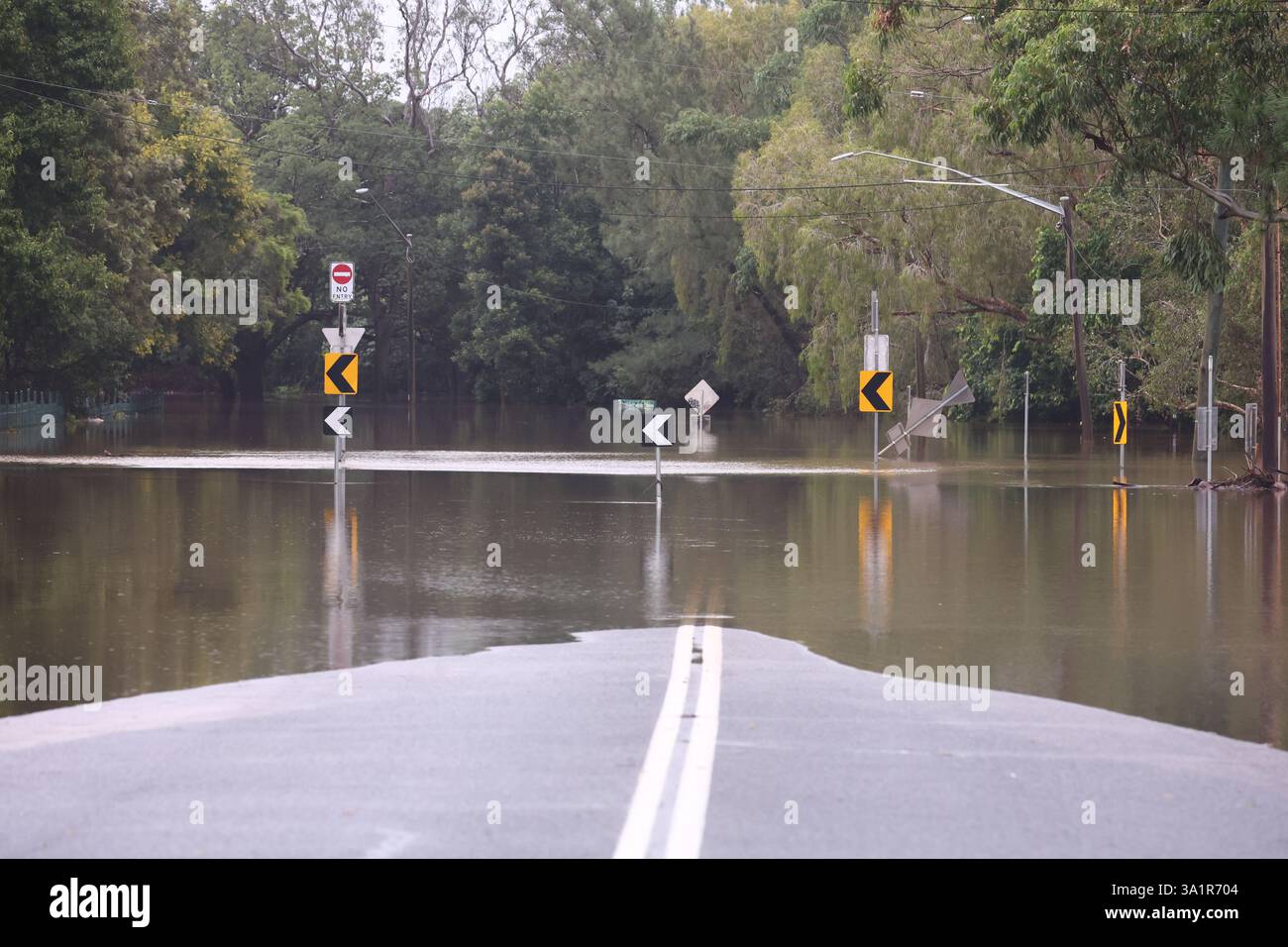 Lismore, Australia. 10th Mar, 2025. Flooding in Lismore, New South ...
