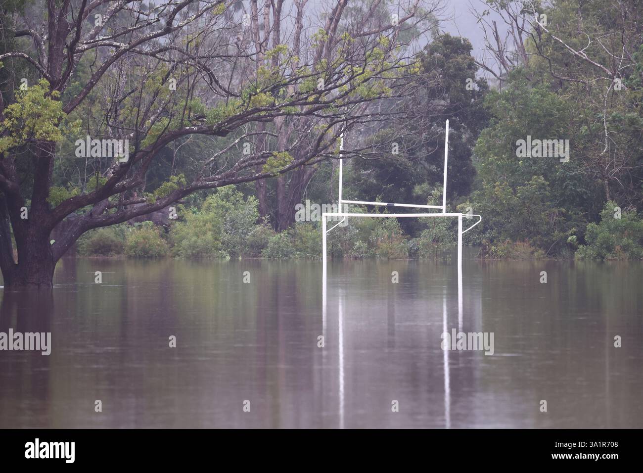 Lismore, Australia. 10th Mar, 2025. Flooding in Lismore, New South ...