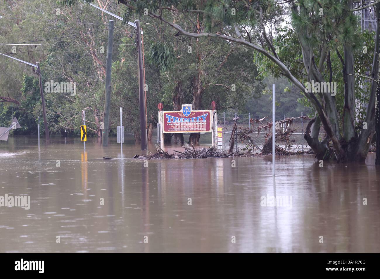 Lismore, Australia. 10th Mar, 2025. Flooding in Lismore, New South ...