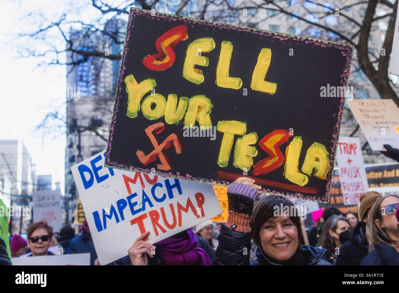 Chicago, USA. 08 Mar 2025. Organized by several groups including ...