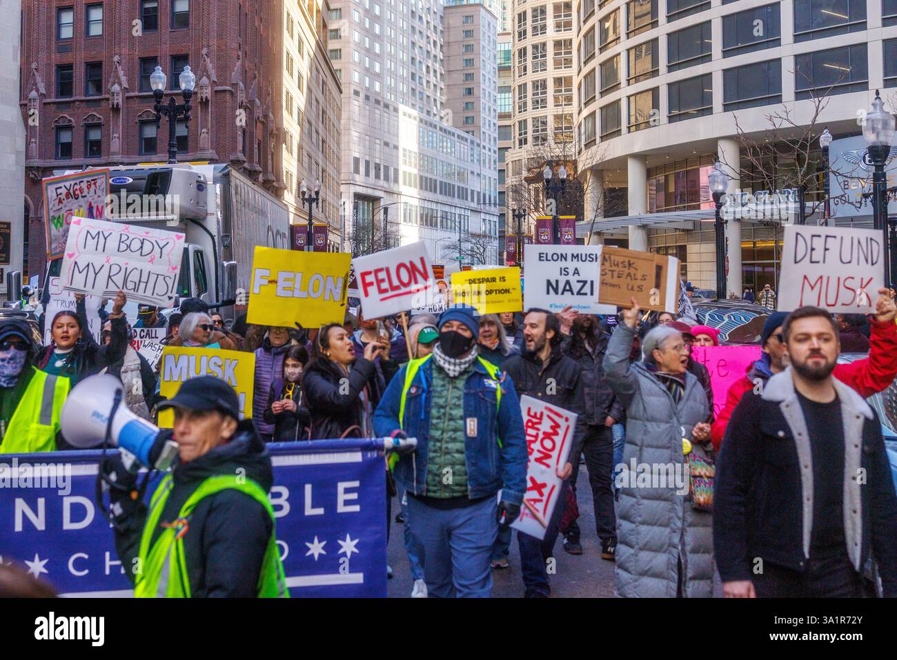 Chicago, USA. 08 Mar 2025. Organized by several groups including ...