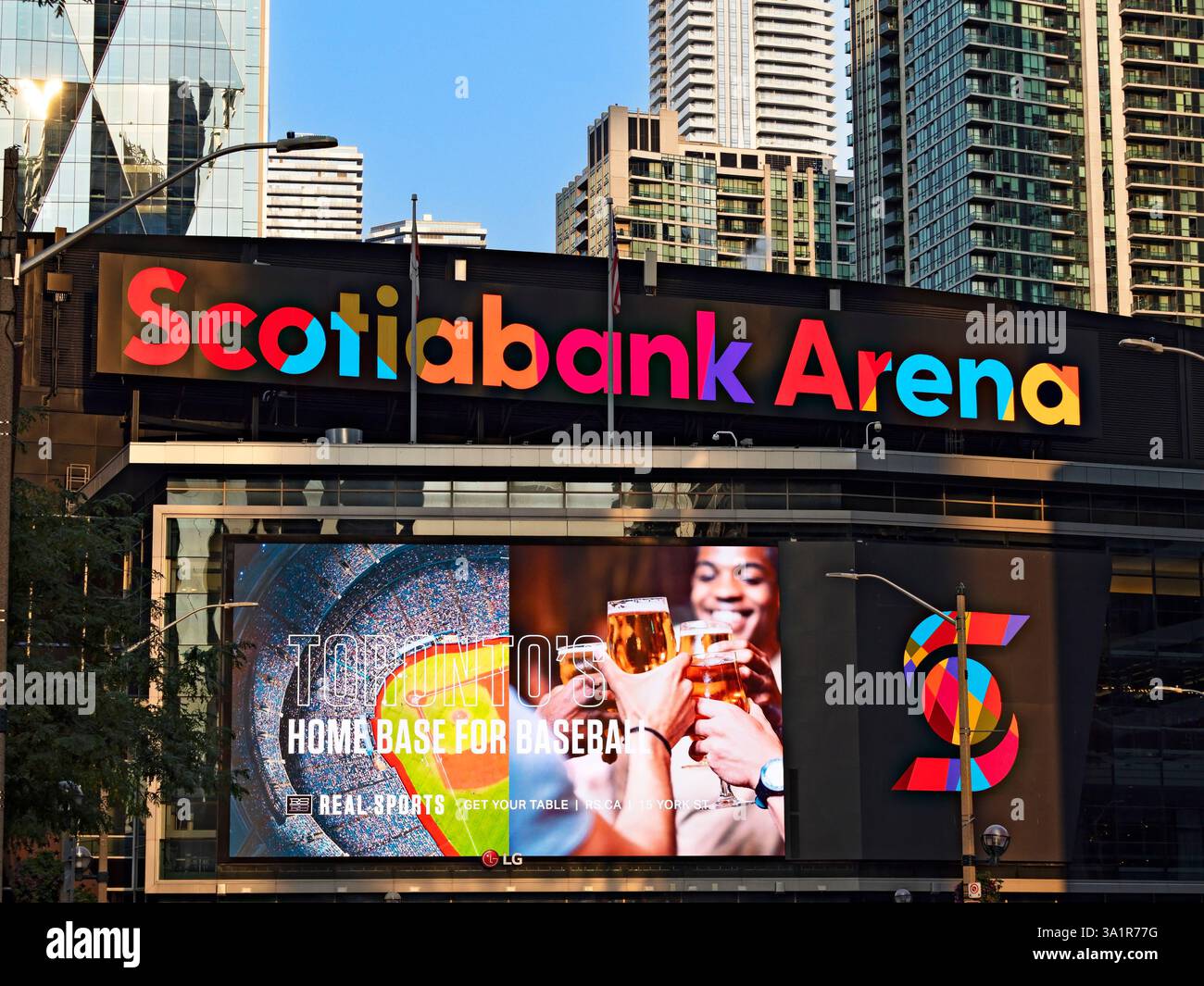 Toronto Canada / Scotiabank Arena a sporting and entertainment landmark ...