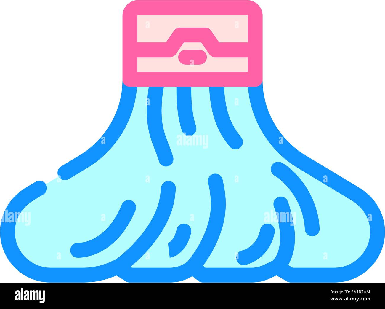 ice pack cold therapy recovery wellness color icon vector illustration ...