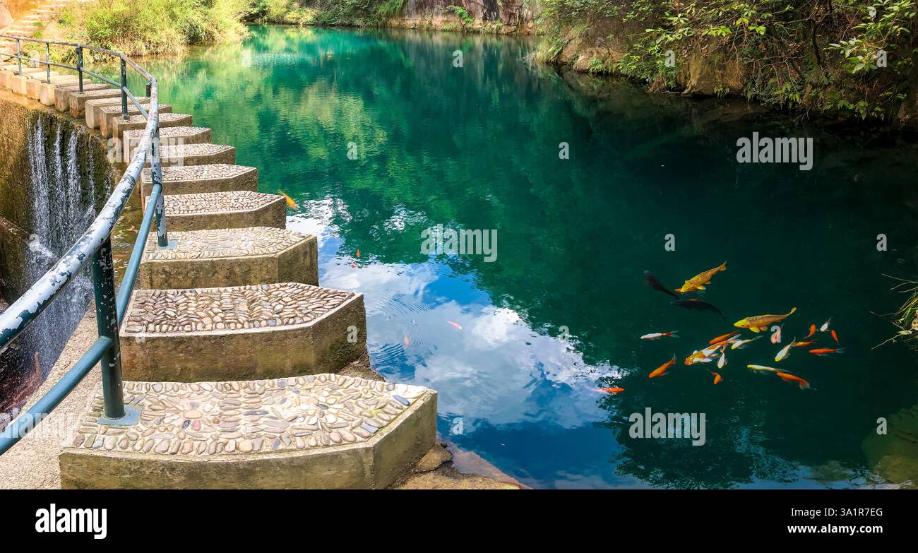 Daqishan National Forest Park, Tonglu County, Zhejiang Province, China ...