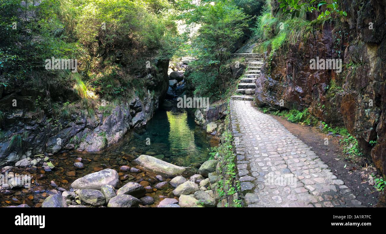 Daqishan National Forest Park, Tonglu County, Zhejiang Province, China ...