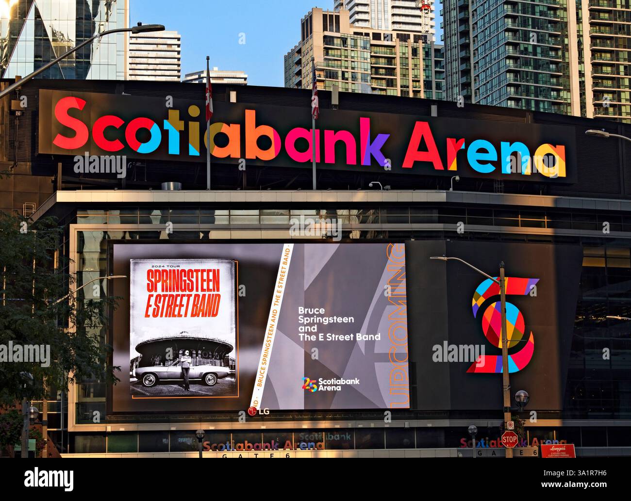Toronto Canada / Scotiabank Arena a sporting and entertainment landmark ...