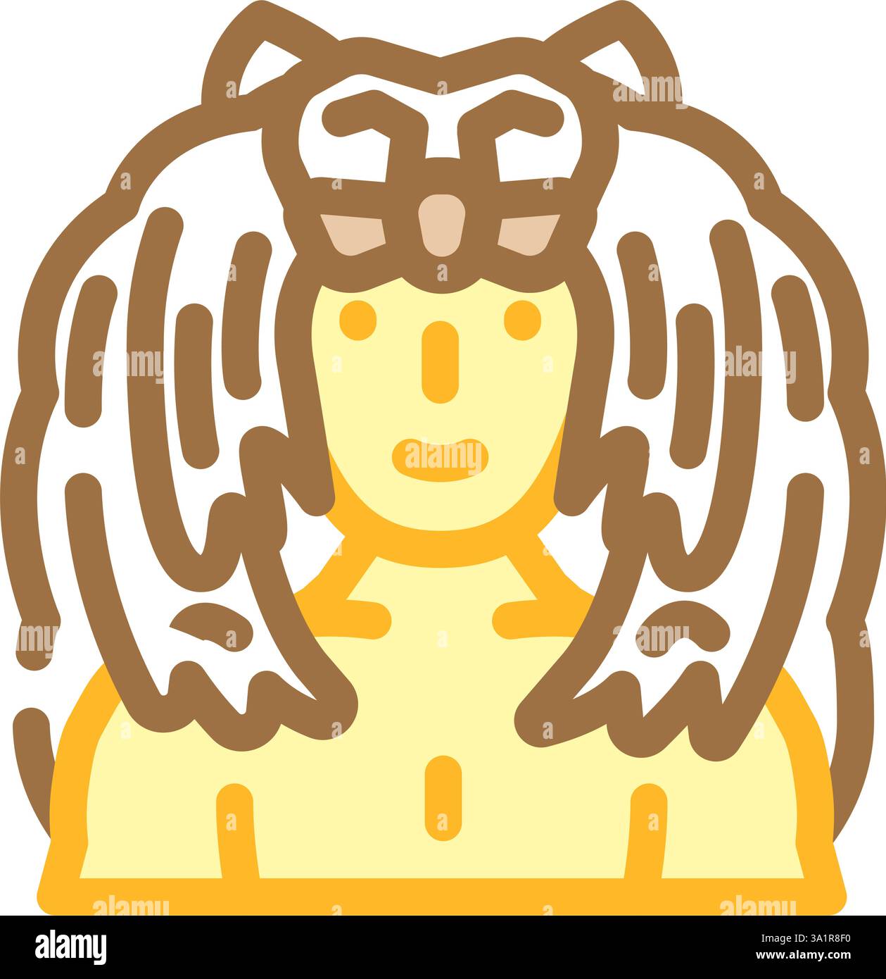 heracles greek god ancient color icon vector illustration Stock Vector ...