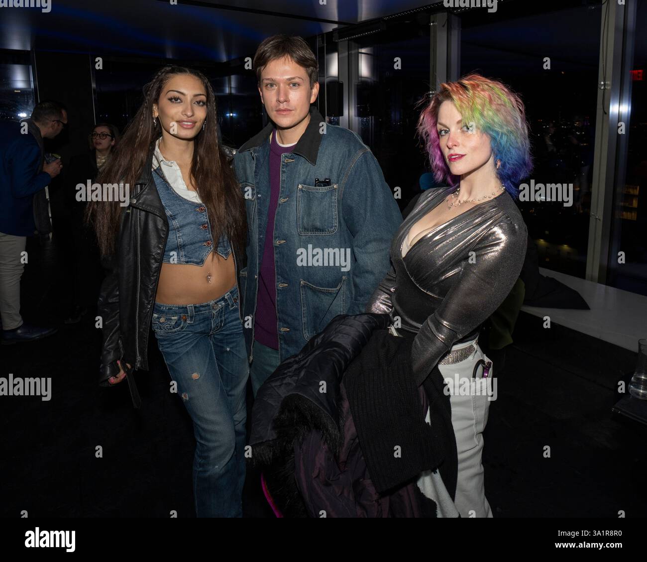 Guest, Guest and Sara Sparkles attends The Untitled Space Uprise 2025 ...