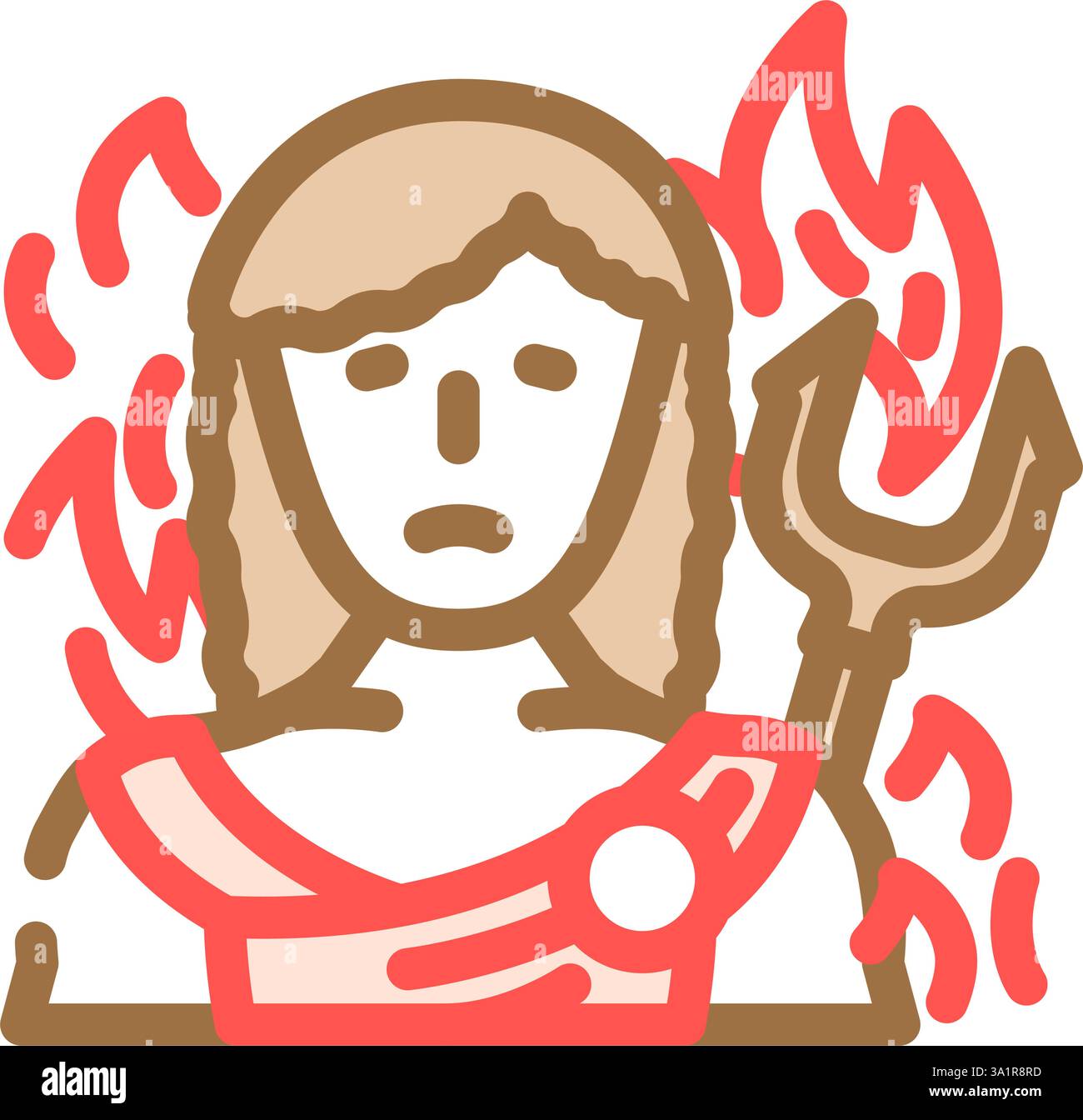 hades greek god mythology color icon vector illustration Stock Vector Image & Art - Alamy