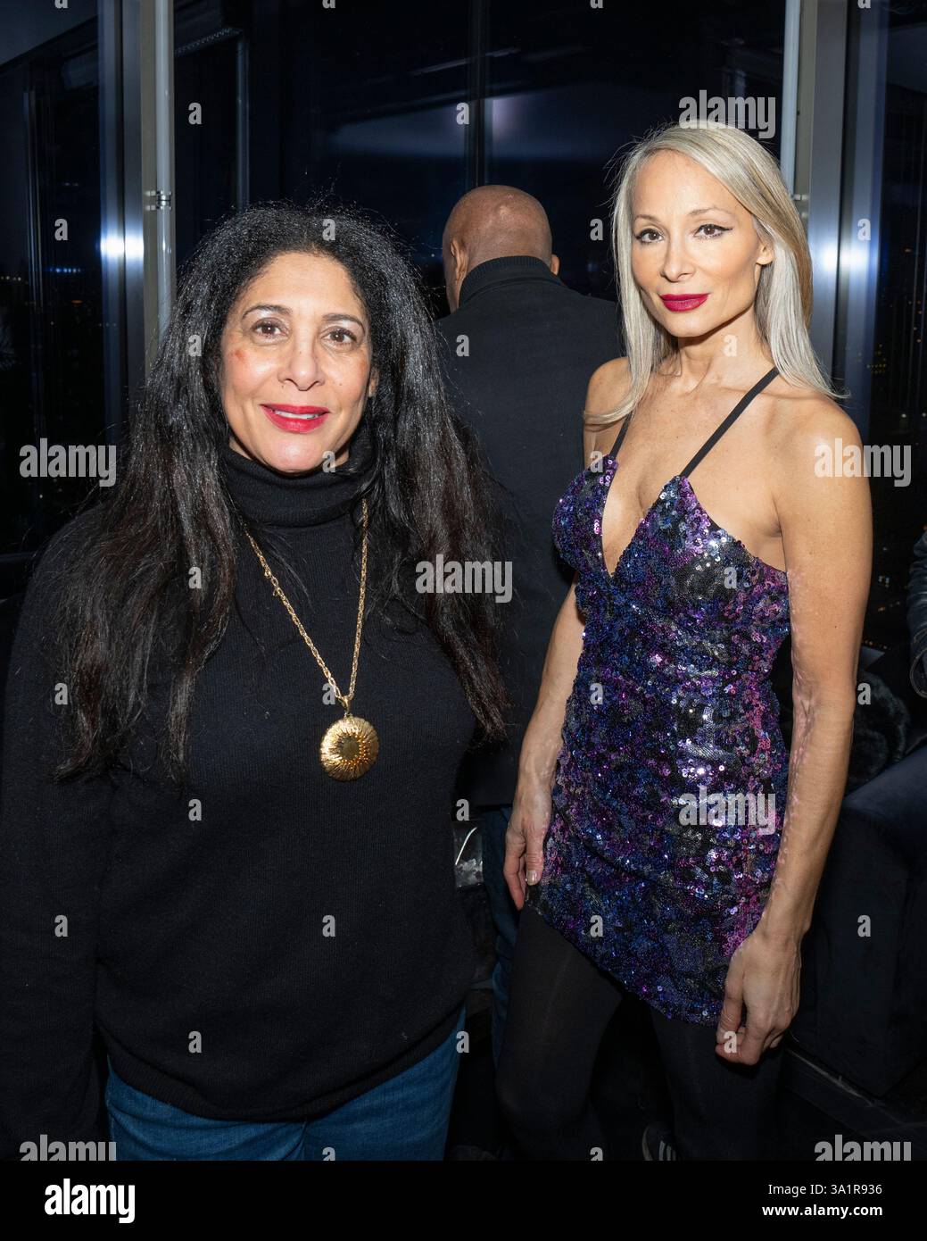 Julie Walker and Indira Cesarine attends The Untitled Space Uprise 2025 ...