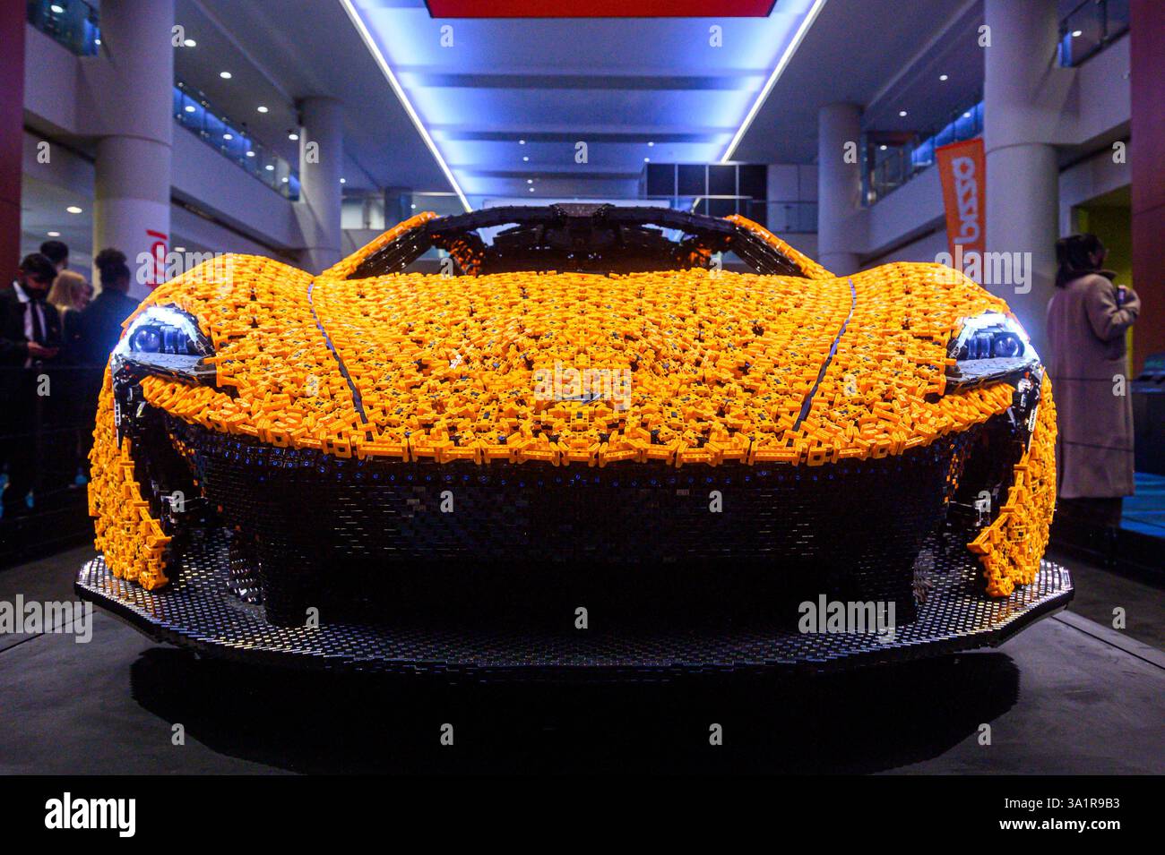 Toronto, ON, Canada - February 14, 2025: LEGO Technic McLaren P1 ...