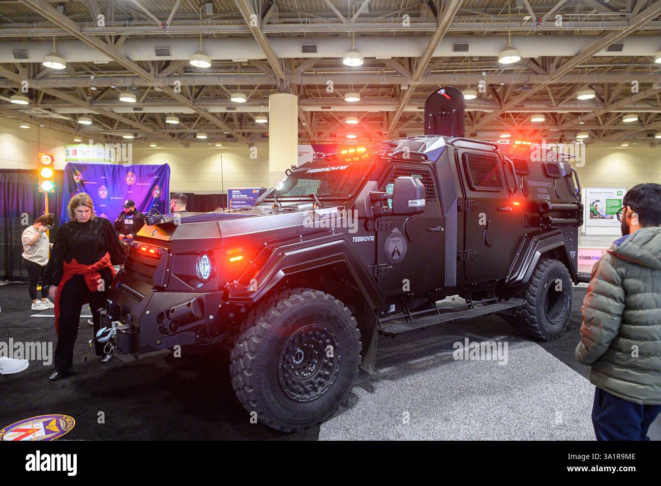 Toronto, ON, Canada - February 14, 2025: Gurkha MPV of Terradyne ...