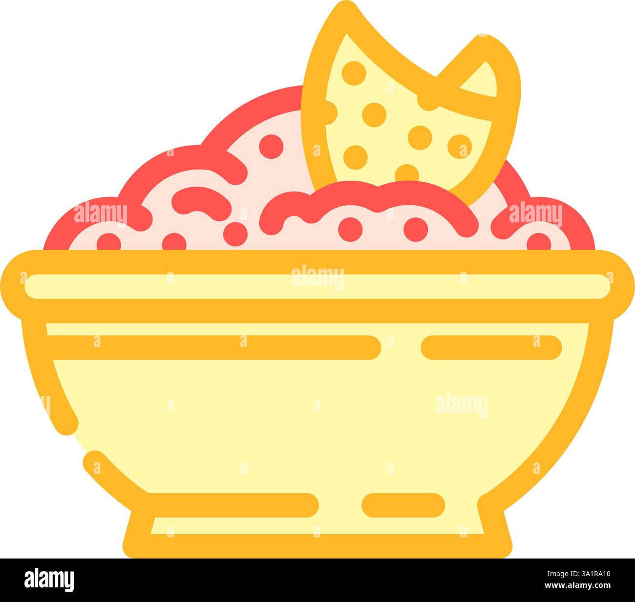 salsa condiment color icon vector illustration Stock Vector Image & Art ...