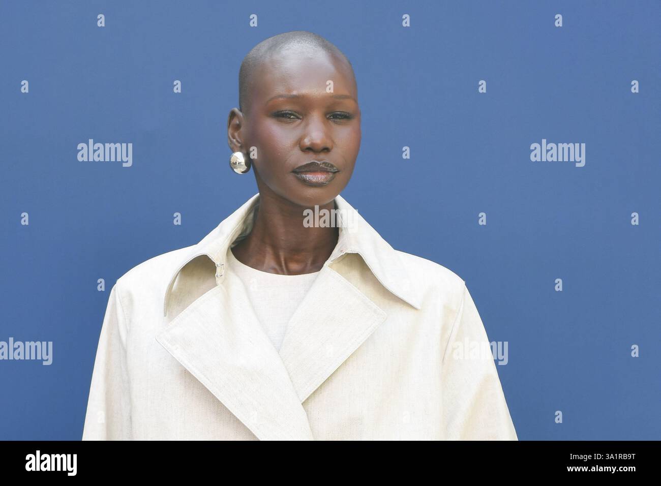Paris, France. 09th Mar, 2025. Adot Gak attending the Akris Womenswear ...
