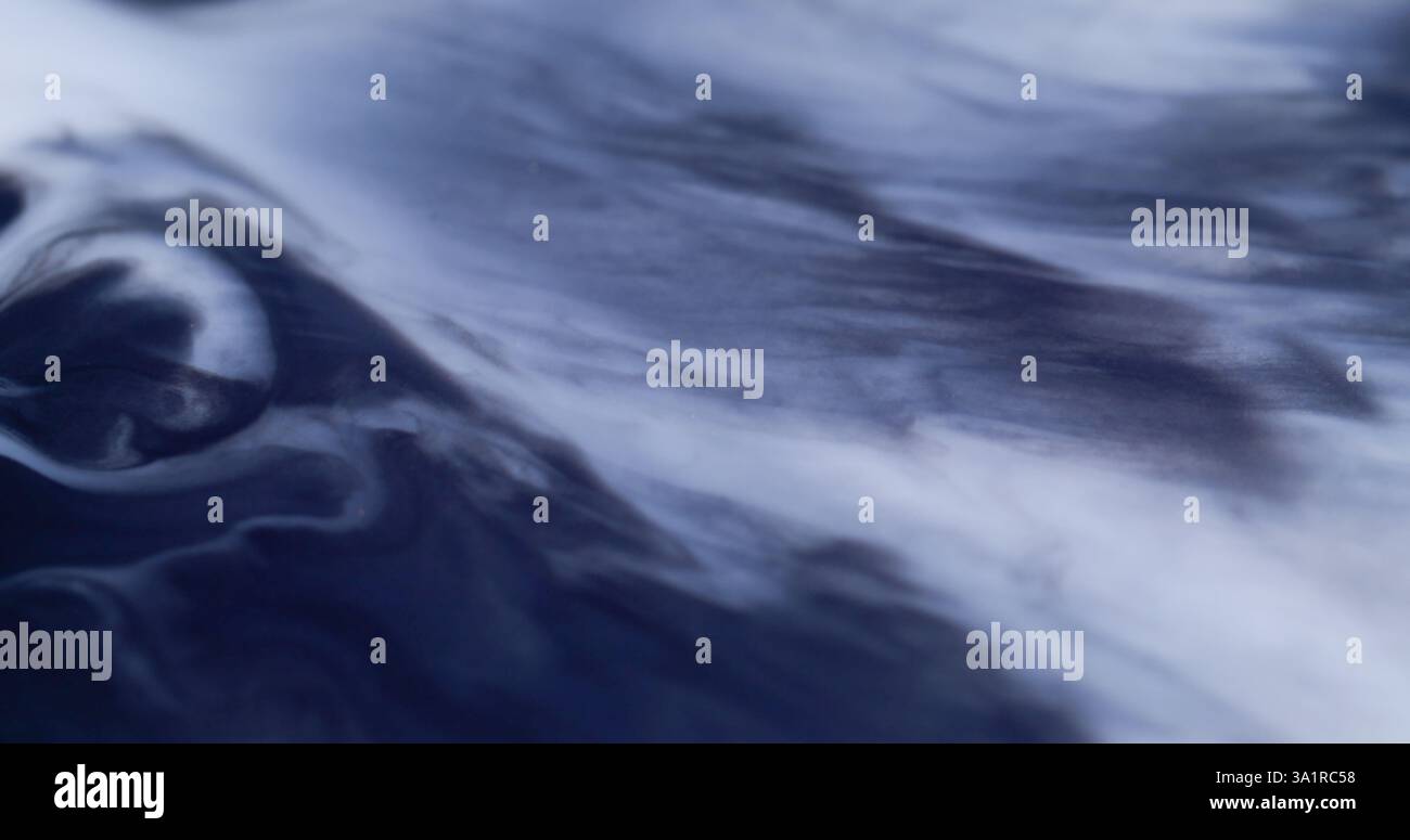 Wet texture. Stains art. Defocused blue color chemical water sparkling ...