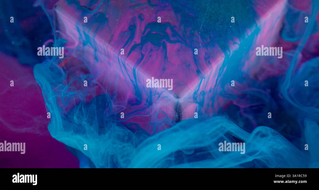 Mystical liquid neon paint defocused hi-res stock photography and ...