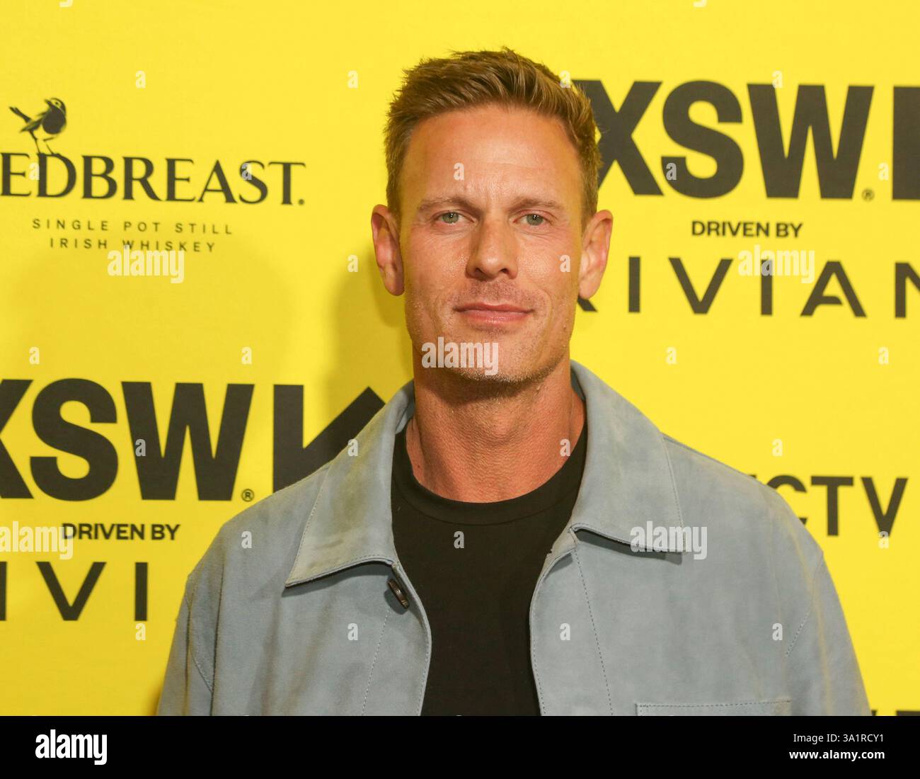 Director Christopher Landon arrives for the world premiere of "Drop" at ...
