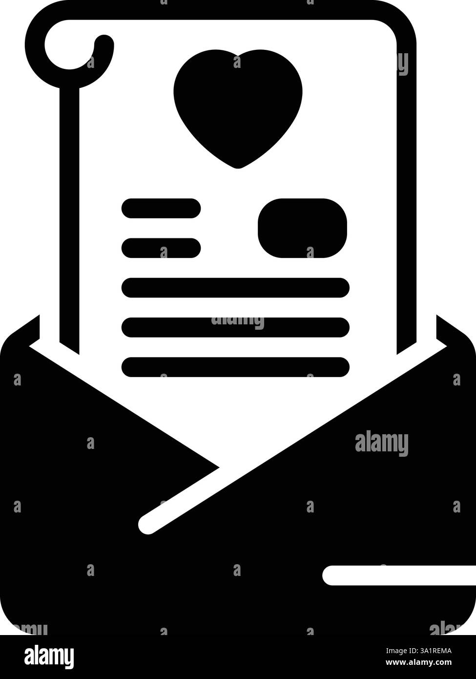 Icon for letter, message Stock Vector Image & Art - Alamy