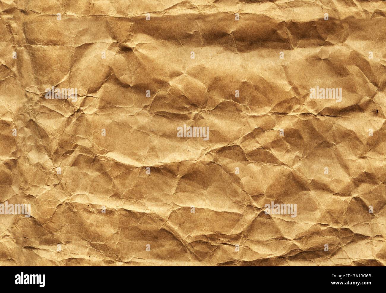 Seamless crumpled paper texture. Repeatable retro wrinkled paper ...