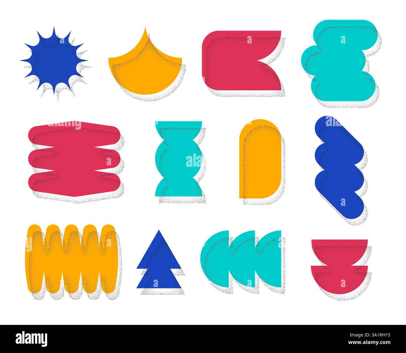 Y2k shapes abstract gradient Stock Vector Images - Alamy