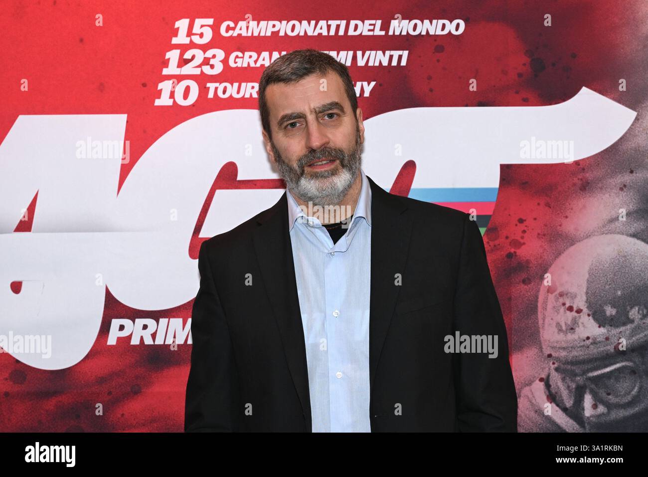 Milan, Italy. 09th Mar, 2025. Milan, Italy Ago film presentation ...