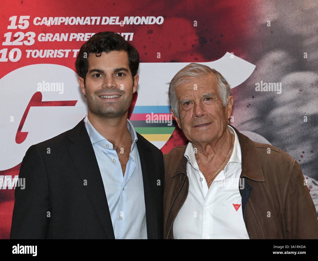 Milan, Italy. 09th Mar, 2025. Milan, Italy Ago film presentation ...