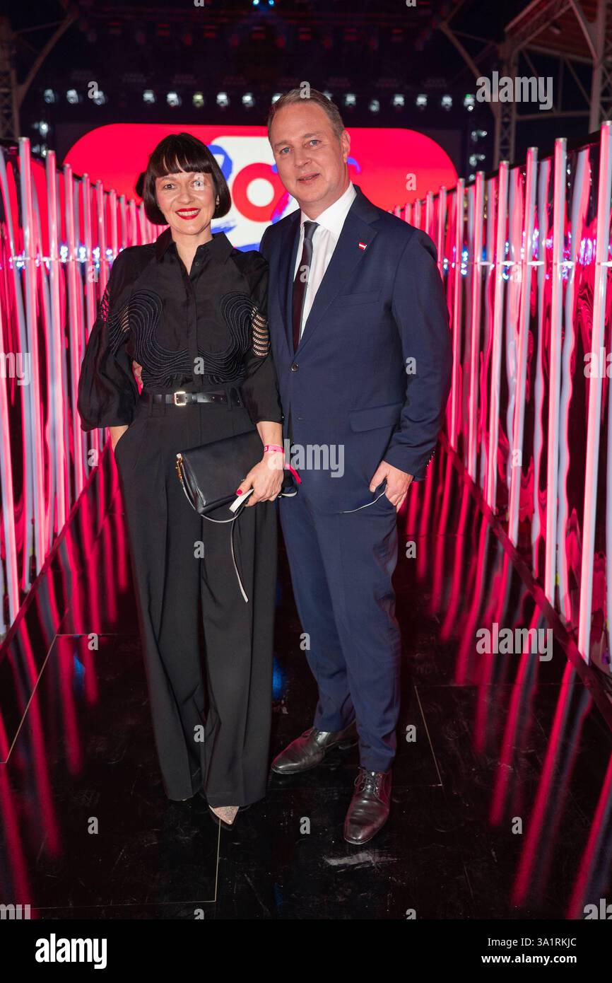Amadeus Austrian Music Awards AAMA 2025 at Marxhalle in Vienna, on 7 ...