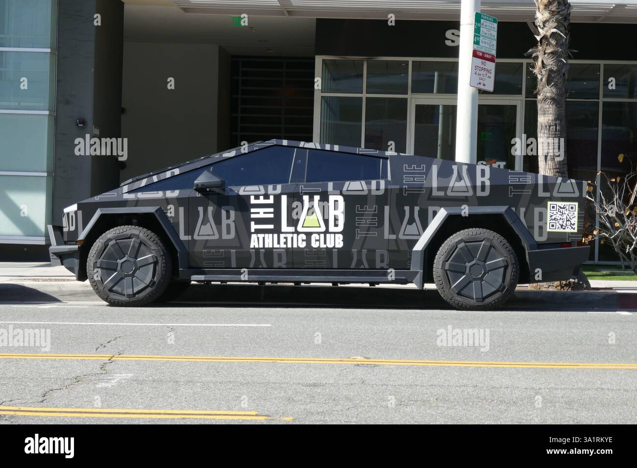 Los Angeles, California, USA 8th March 2025 Tesla Cybertruck The Lab on ...
