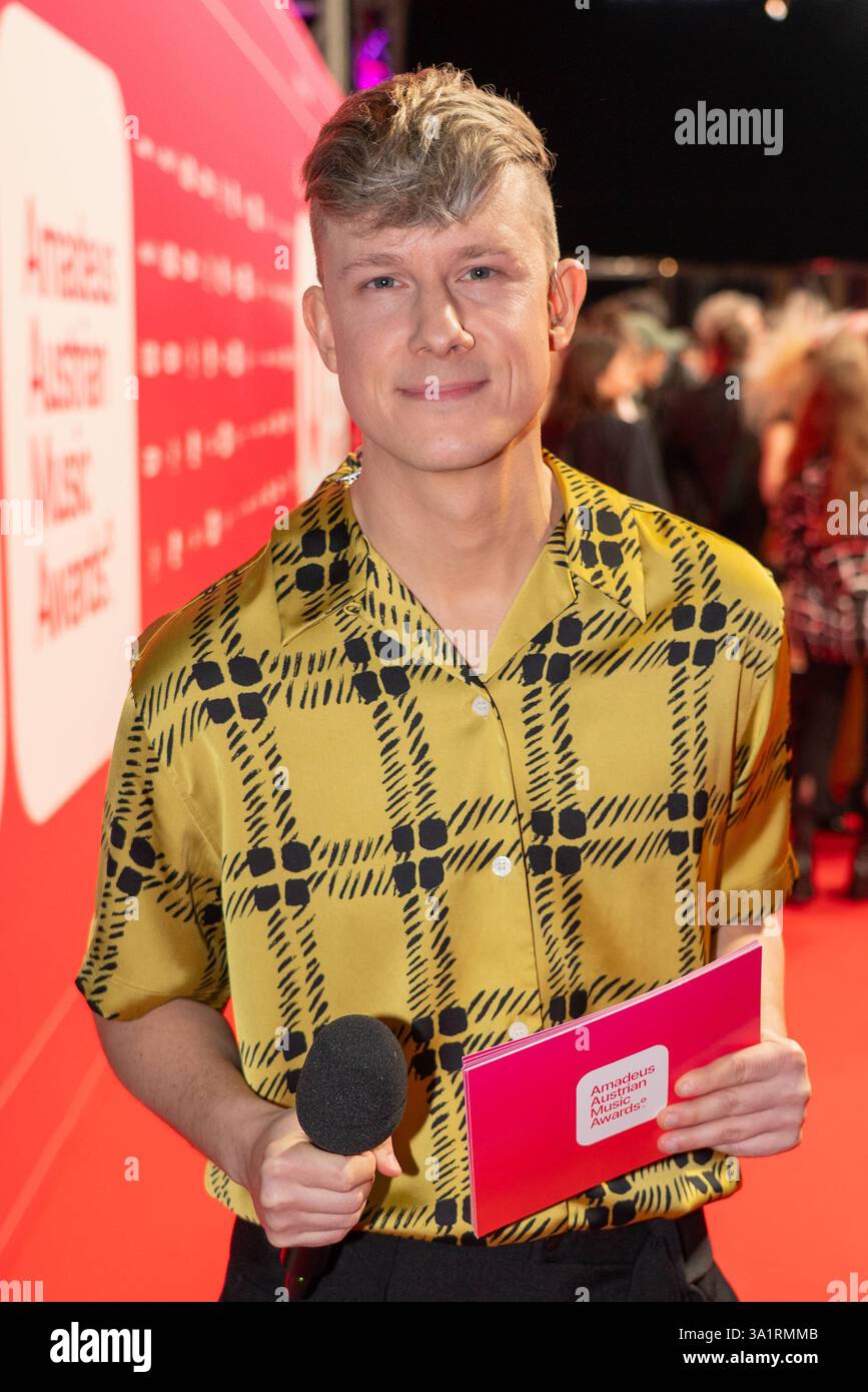 Amadeus Austrian Music Awards AAMA 2025 at Marxhalle in Vienna, on 7 ...