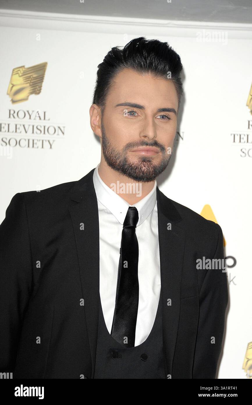 Rylan Clark attending the Royal Television Society Programme Awards at ...