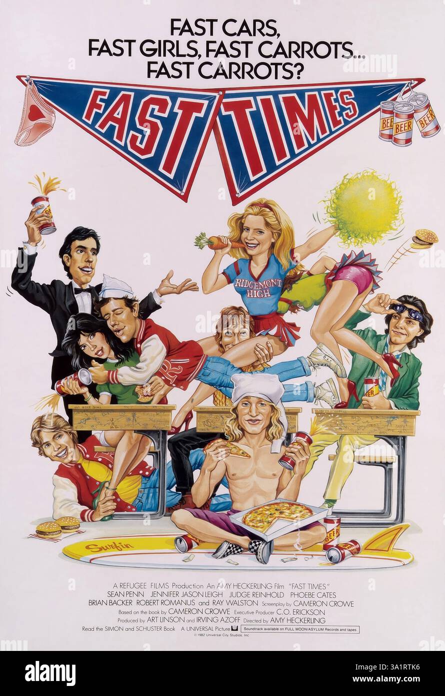 FAST TIMES AT RIDGEMONT HIGH (1982), directed by AMY HECKERLING. Credit ...