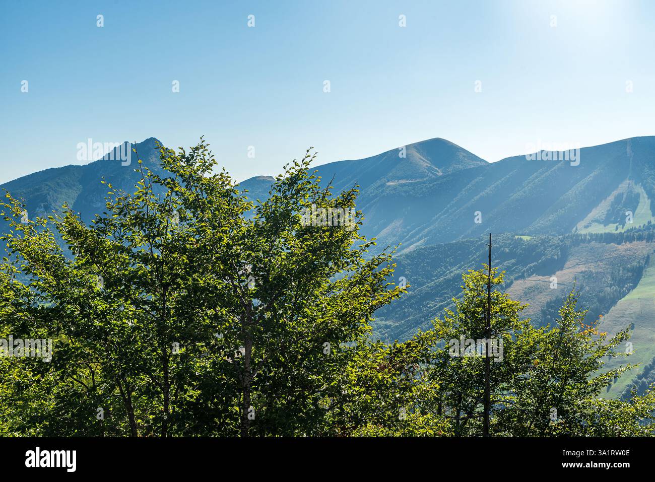 Velky Rozsutec, Stoh and Osnica from Sokolie hill in Mala Fatra ...
