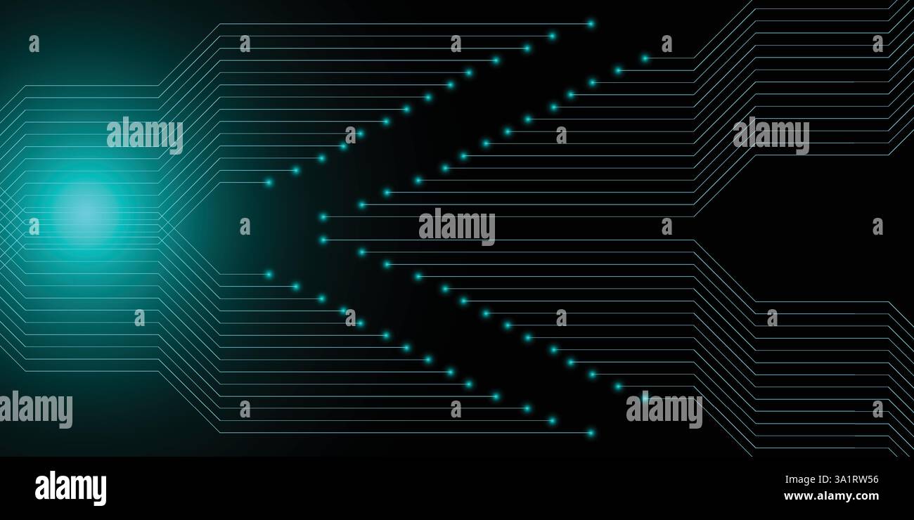 Abstract technology wallpaper for your design, vector art illustration ...