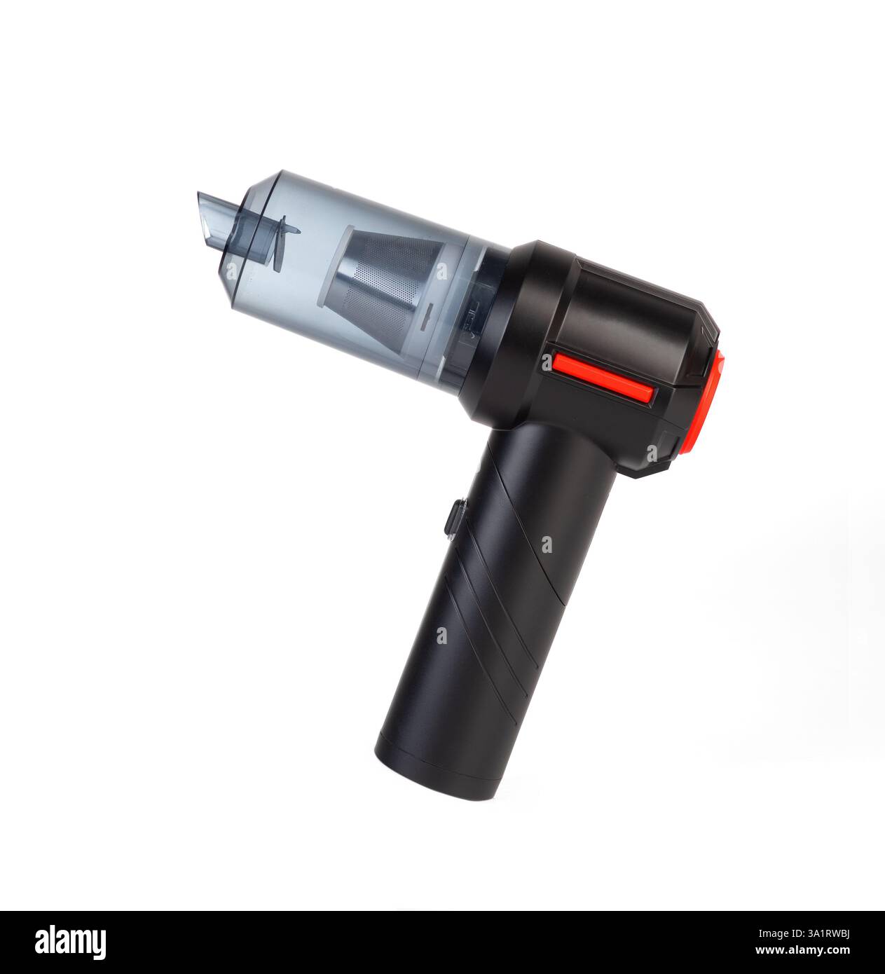 Handheld cordless vacuum cleaner isolated on a white background. Modern ...