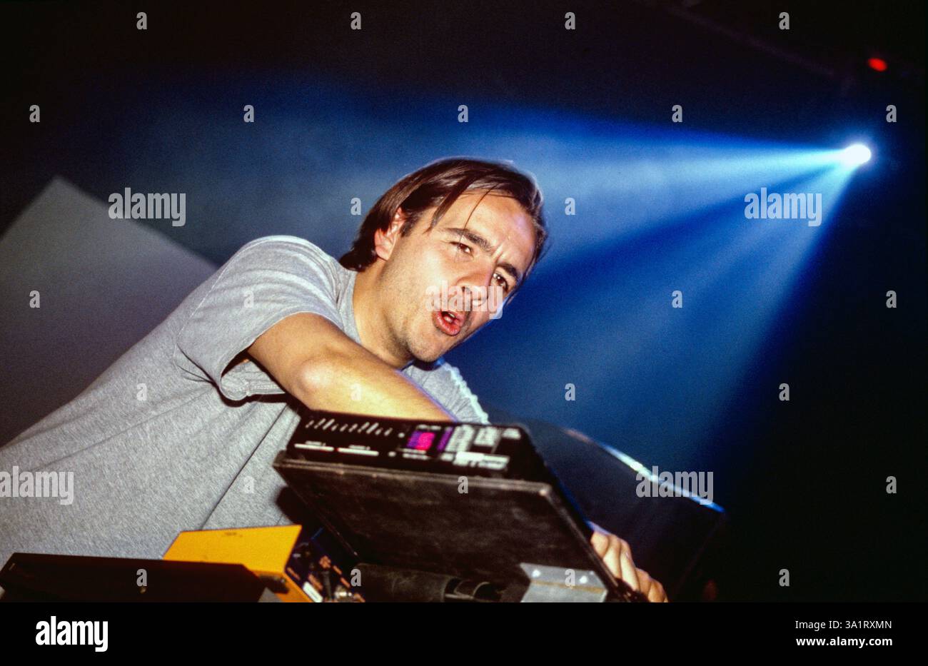 Laurent Garnier performing at the Astoria, 5th April 2001. London ...