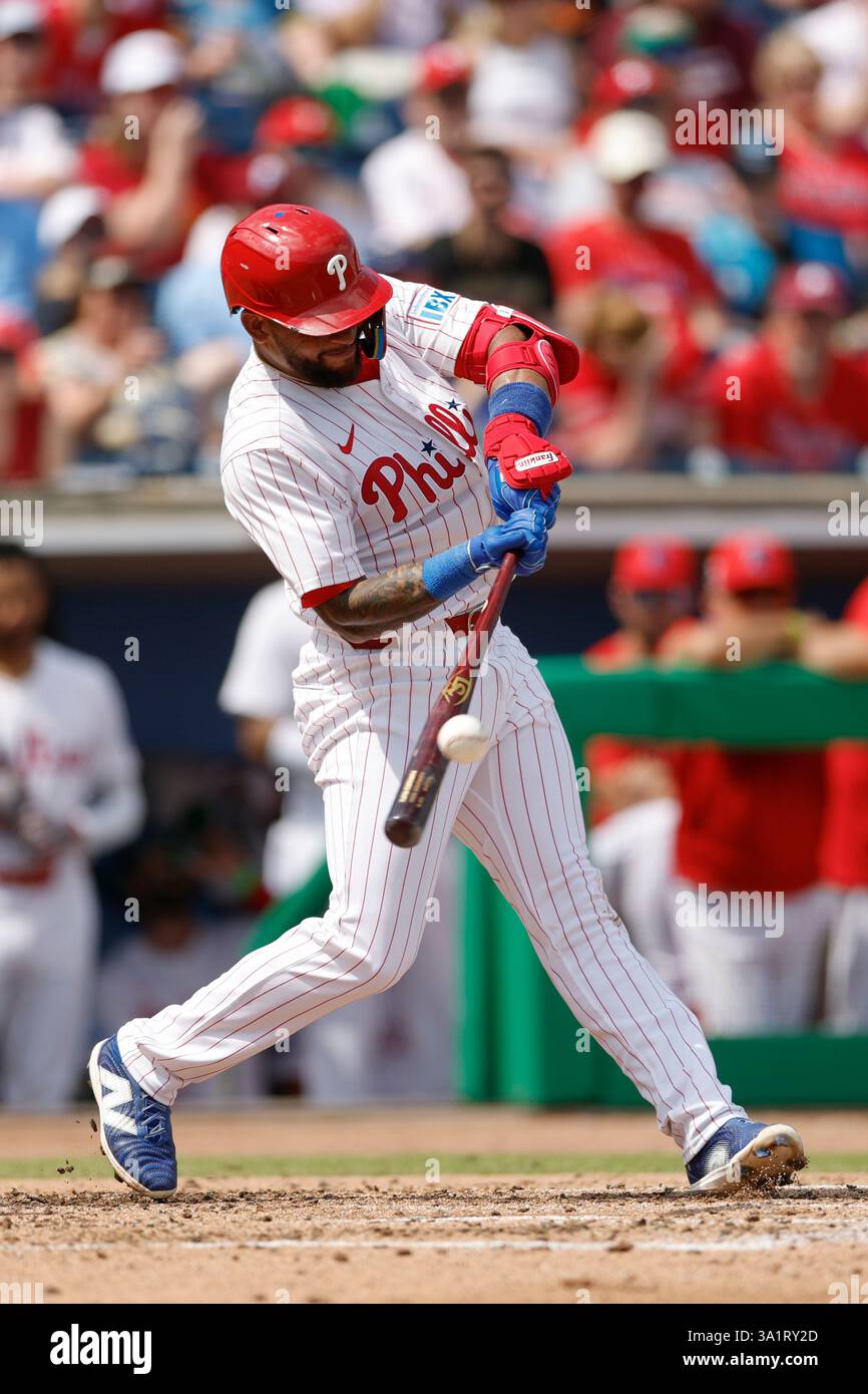 Clearwater, FL: Philadelphia Phillies shortstop Edmundo Sosa (33 ...