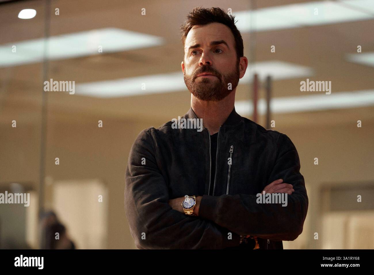 JUSTIN THEROUX in RUNNING POINT (2025), directed by MICHAEL WEAVER and JAMES PONSOLDT. Credit ...