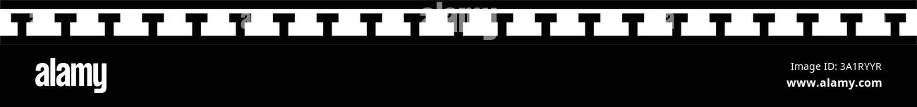 Ancient border frame icon, divider horizontal line vector shape icon ...