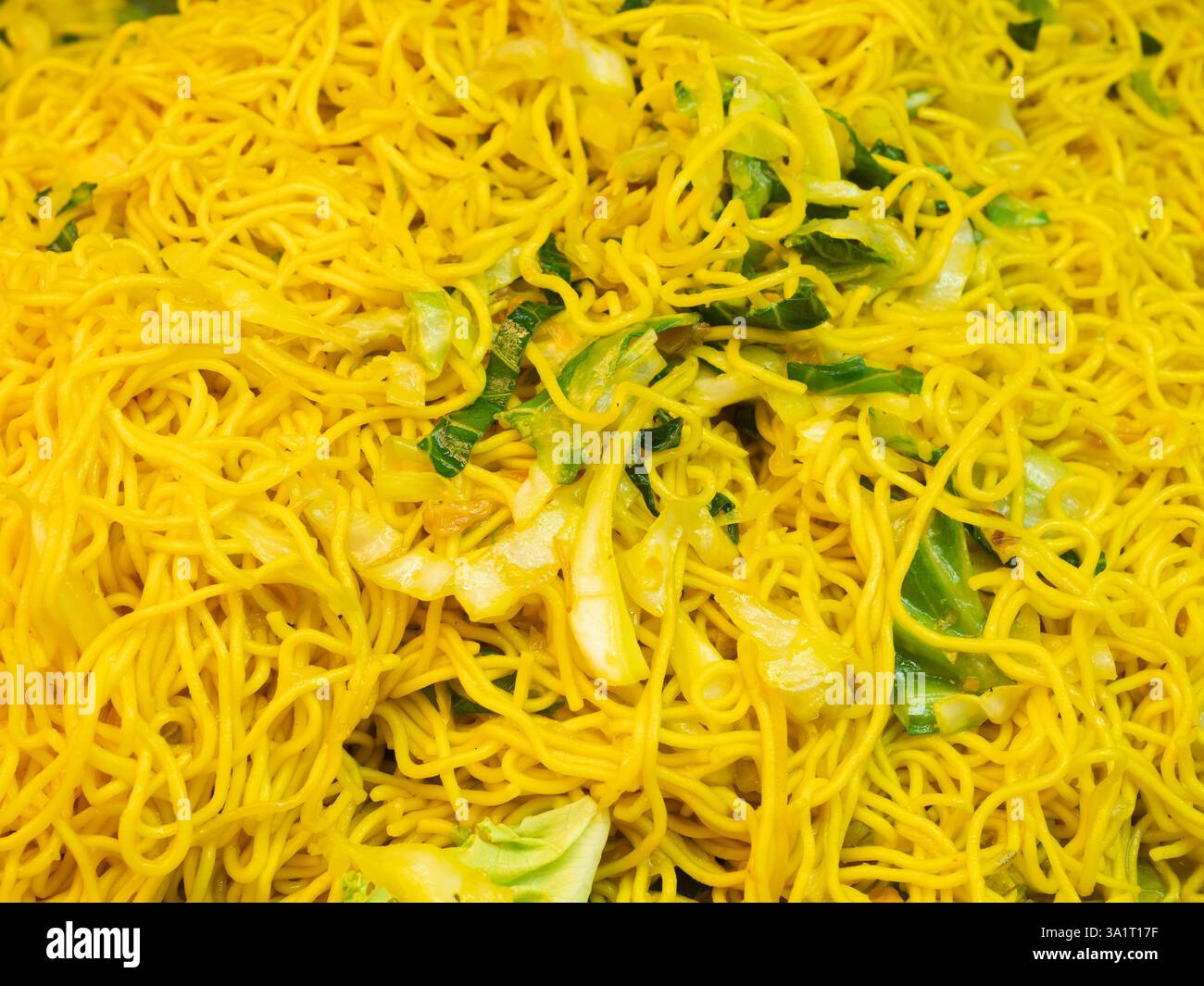 A variety of stir fried noodles are Local Street food as quick and easy ...