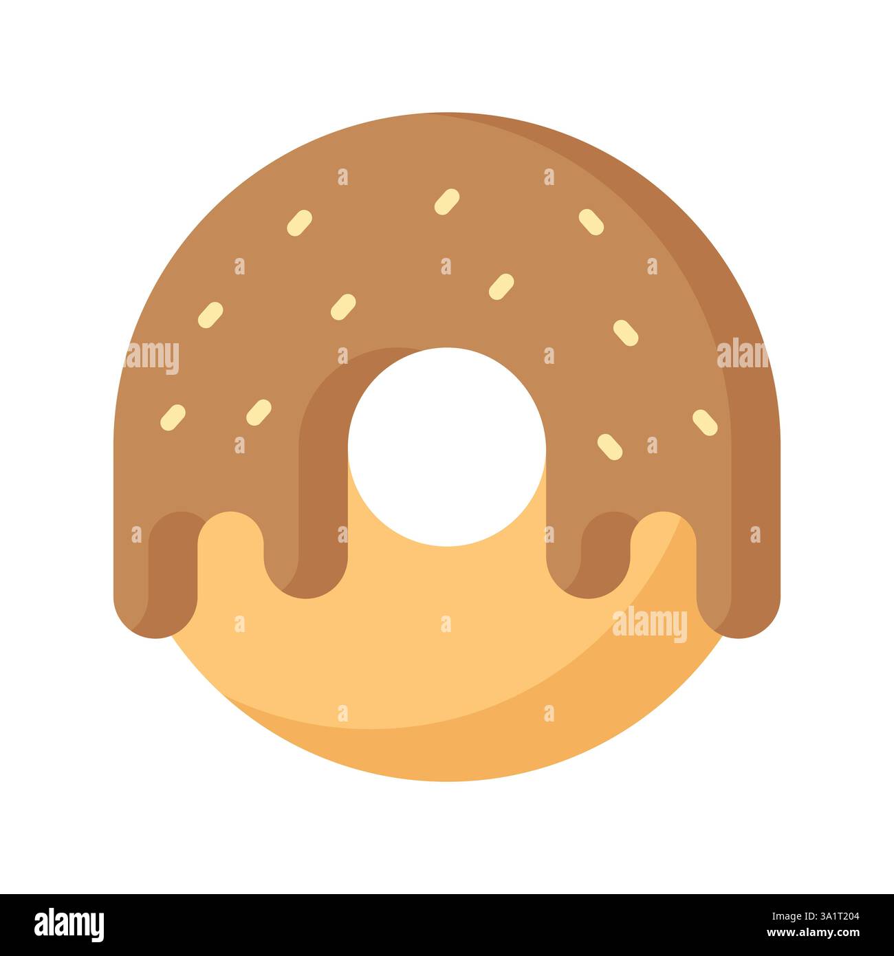 Get your hands on dripping donut icon in modern style, editable vector ...