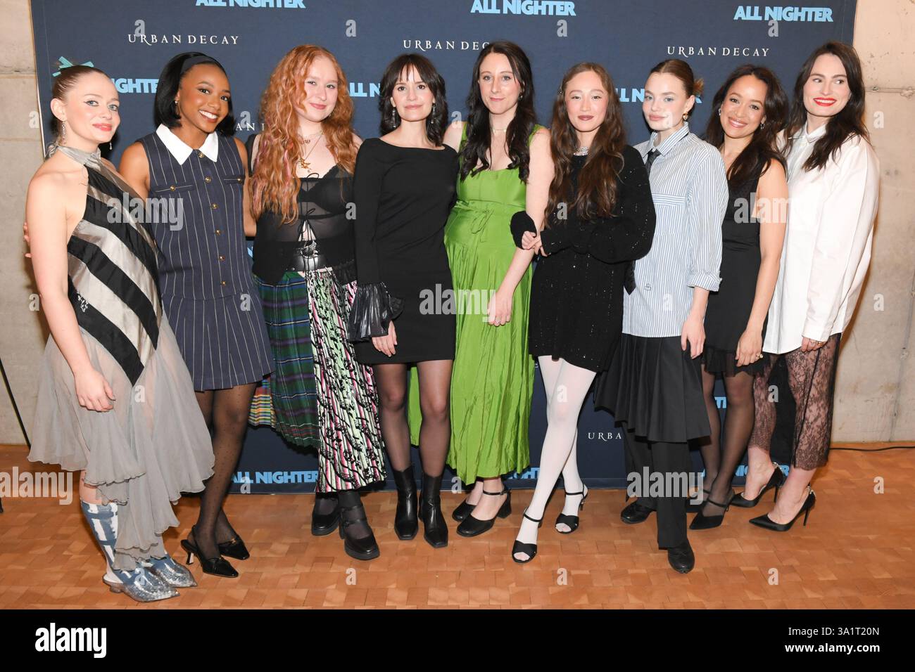 New York, USA. 09th Mar, 2025. Kristine Froseth, Kathryn Gallagher ...
